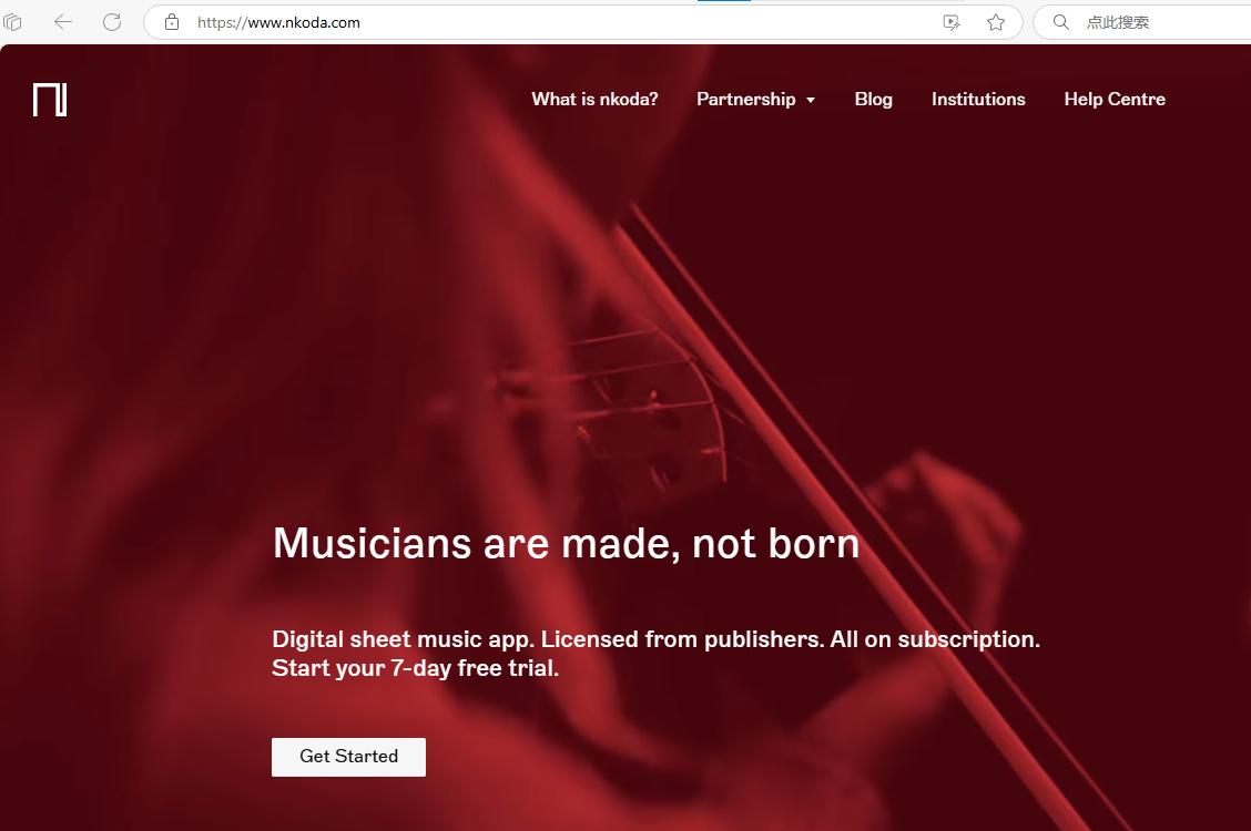 Nkoda 国际电子乐谱数据库-中央音乐学院图书馆